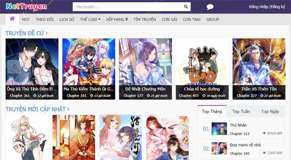 Top 10+ web đọc truyện online miễn phí từ truyện tranh tới ngôn tình ...