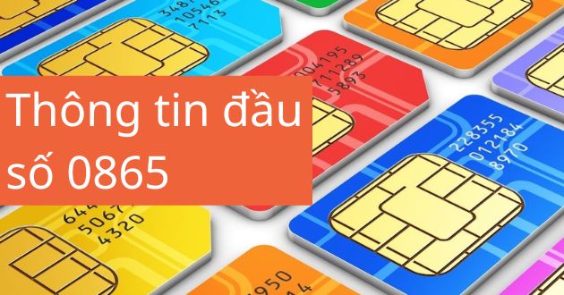 Tìm hiểu 0865 là mạng gì và các gói cước hấp dẫn từ nhà mạng