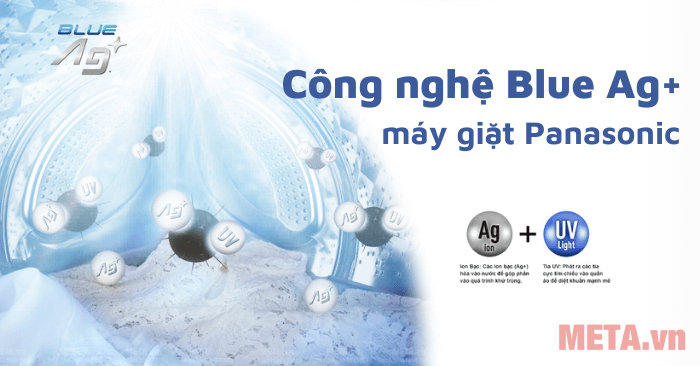 Công nghệ Blue Ag+ trên máy giặt Panasonic là gì và tác dụng