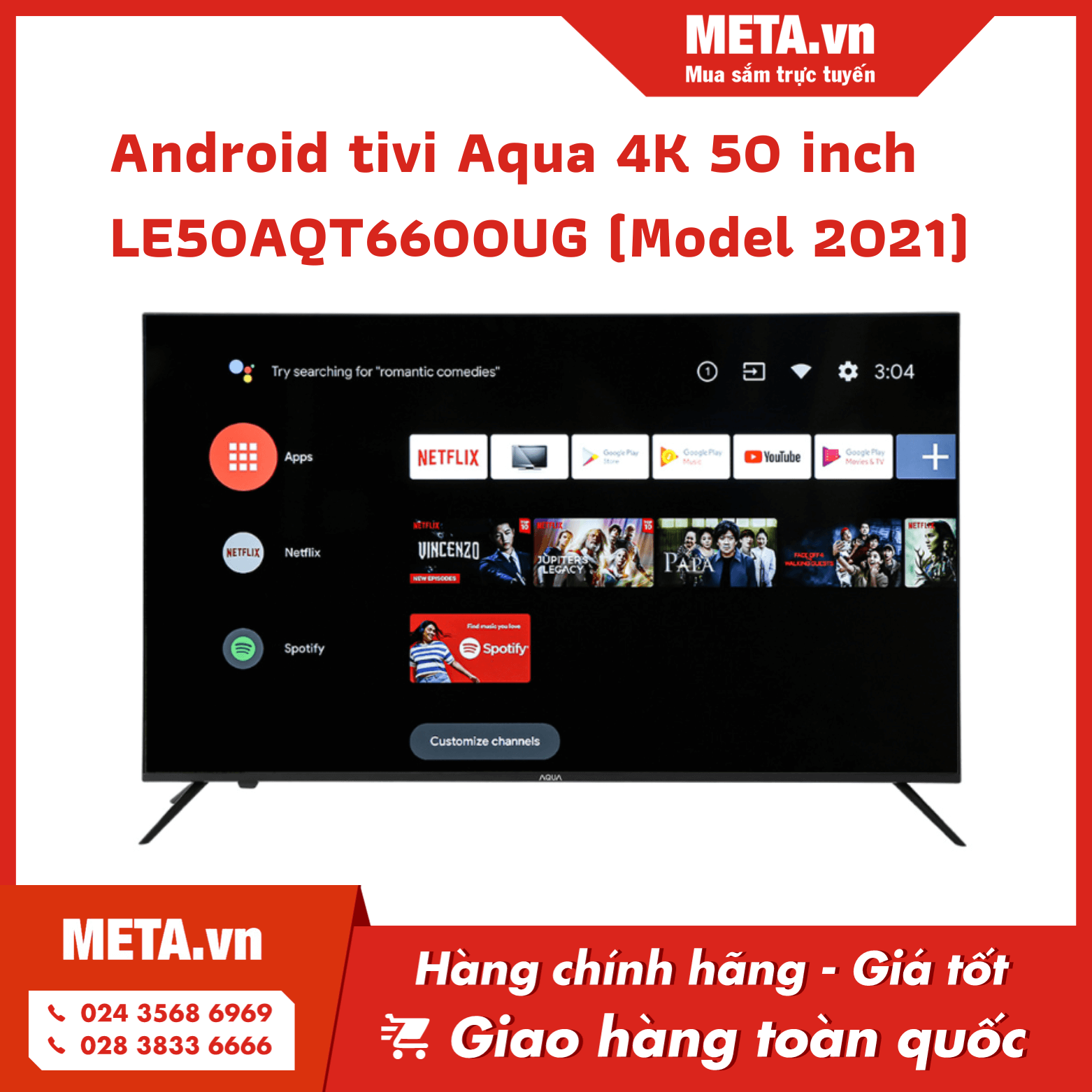Top 7 tivi 50 inch giá dưới 10 triệu tốt, đáng mua nhất - META.vn