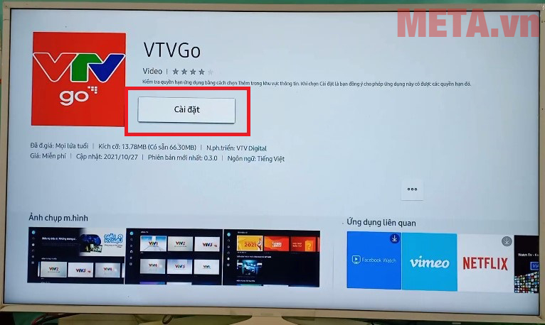 Cách tải, cài đặt, xem VTV Go trên tivi Samsung nhanh, đơn giản nhất