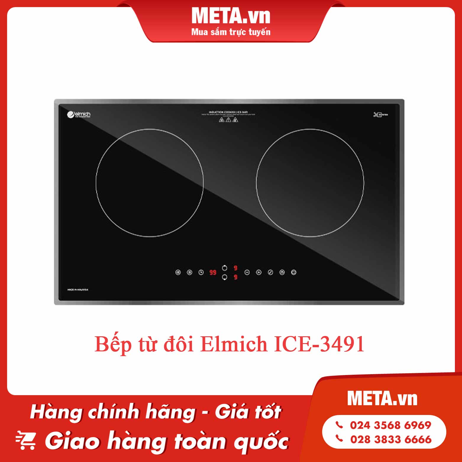 Bếp từ Elmich có tốt không? Của nước nào? - META.vn