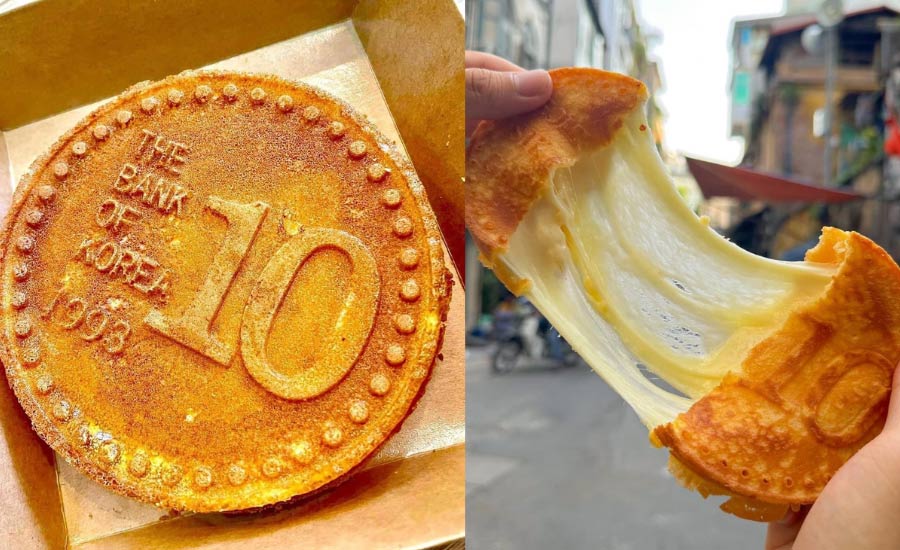 Cách làm bánh đồng xu phô mai kéo sợi thơm ngon dễ làm - META.vn