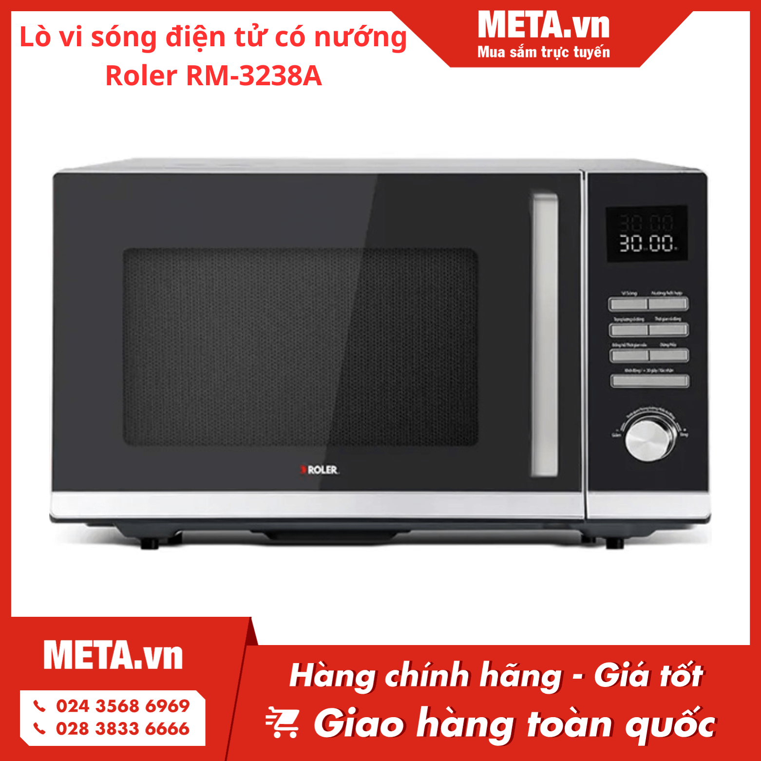 Lò vi sóng Roler có tốt không? Của nước nào? - META.vn